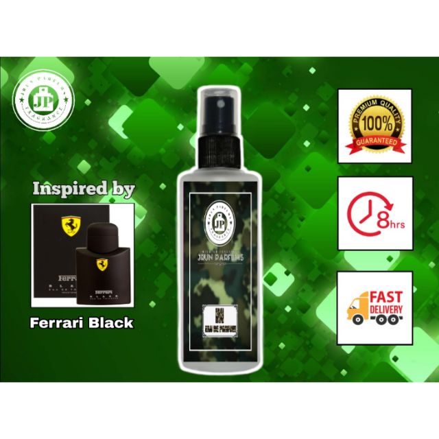 Jrun parfums M5 inspired by ferrari black for men best version oil ...