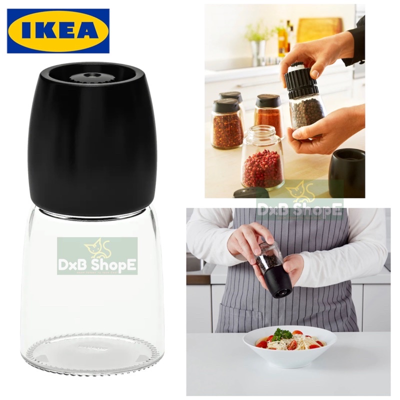 IKEA IHARDIG Spice Mill ( Black 12.5 cm ) | Shopee Philippines