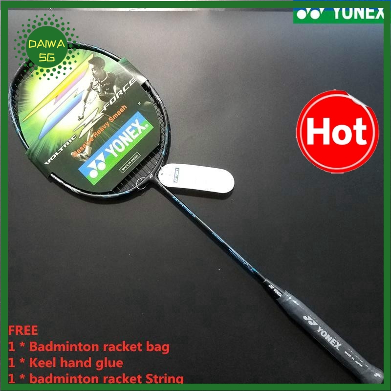 YONEX badminton racket VOLTRIC VT ZF2 black single shot carbon fiber ...