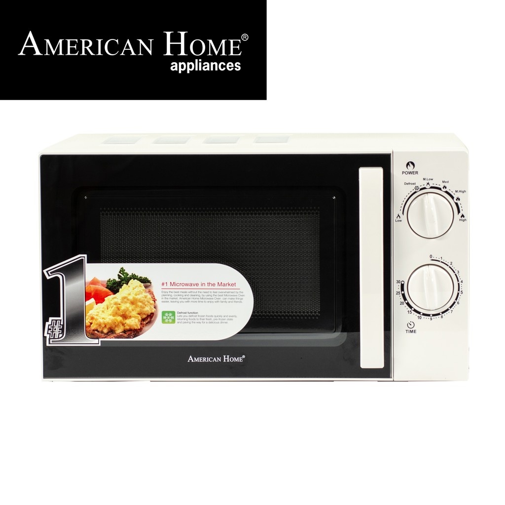 American Home AMW-20MCW Microwave Oven 20L Mechanical Control Color ...