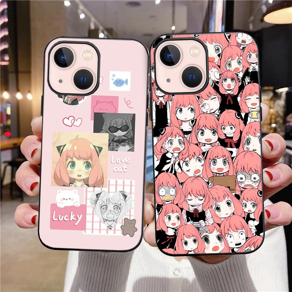 Anime Spy×Family Soft Casing Compatible With iPhone 11 13 Pro Max 12 X ...