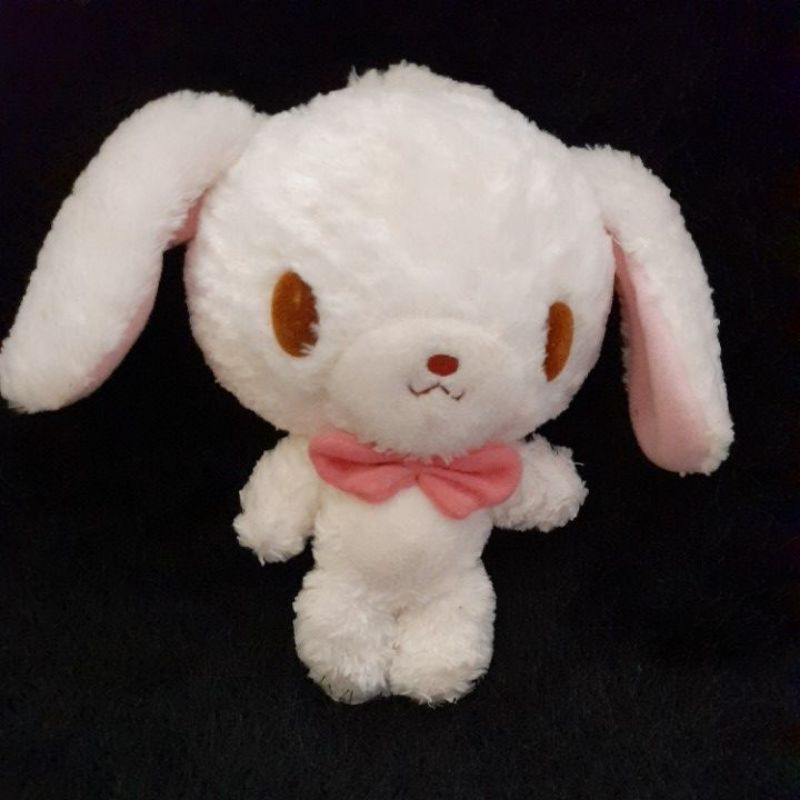 sanrio sugarbunnies mcdo hard toy ring; plush shirousa and ...