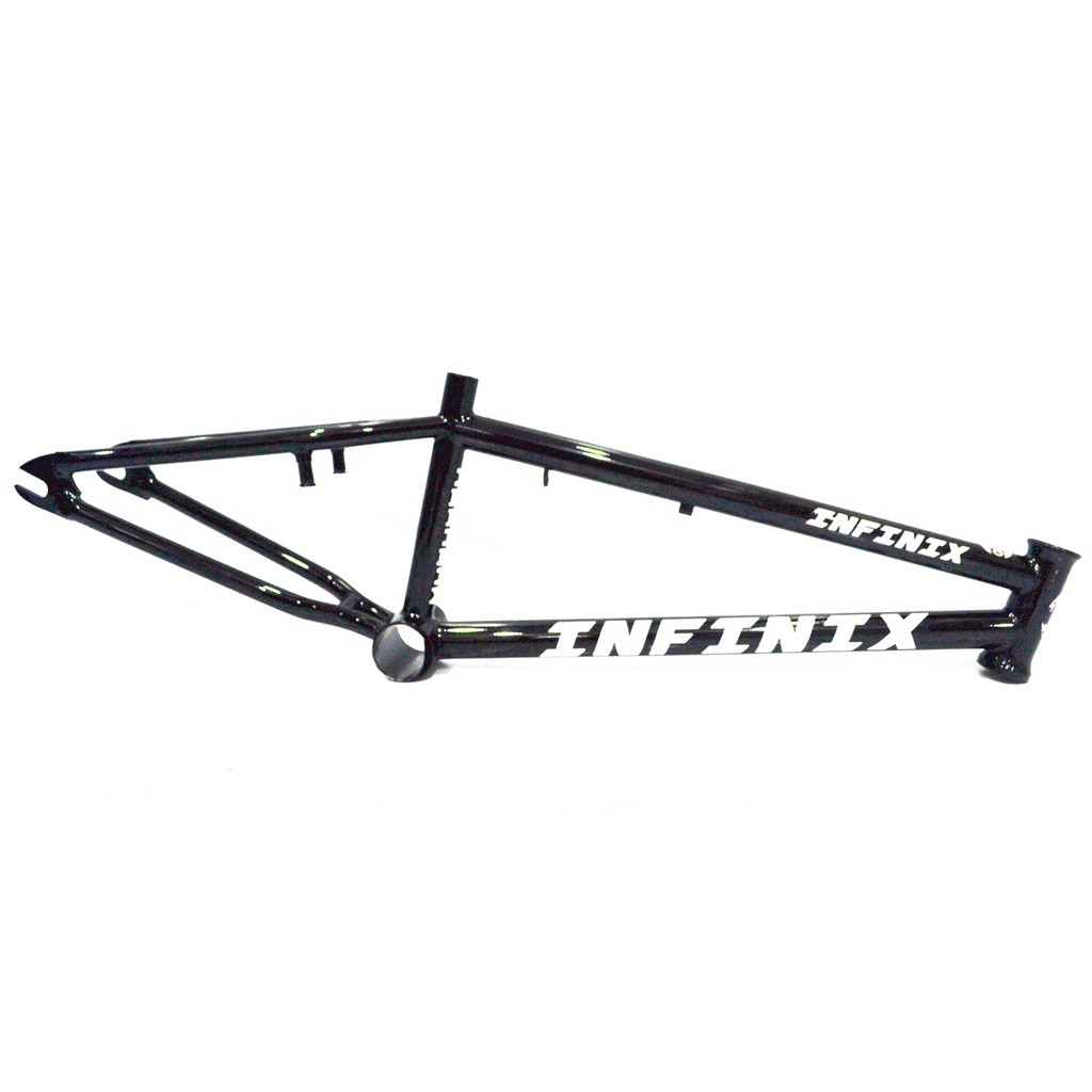 INFINIX BICYCLE FRAME #20 CHROMOLY FREESTYLE SHINE BLACK | Shopee ...