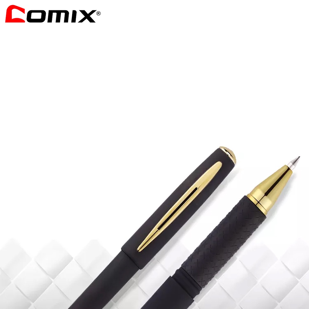 Comix Gold Collar Sign Pen 10+1 FREE & 11+1 Free! | Shopee Philippines