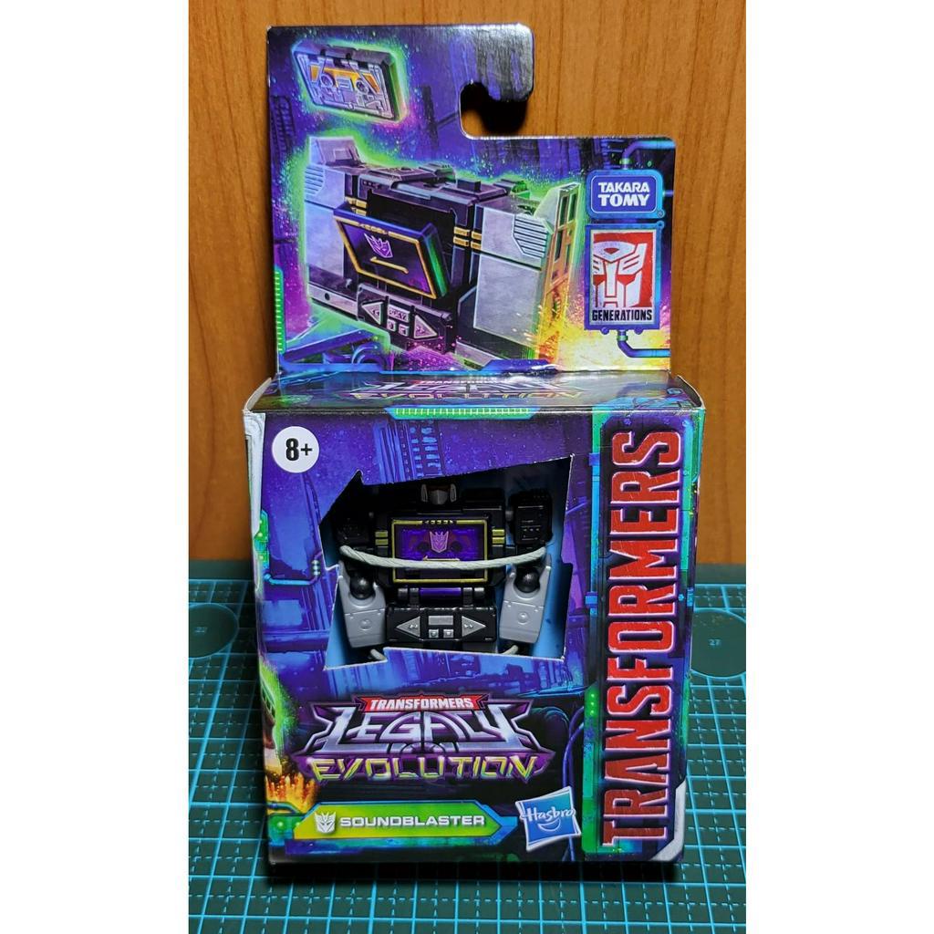 Transformers TF Legacy Evolution Soundblaster Core Class Sound Blaster ...