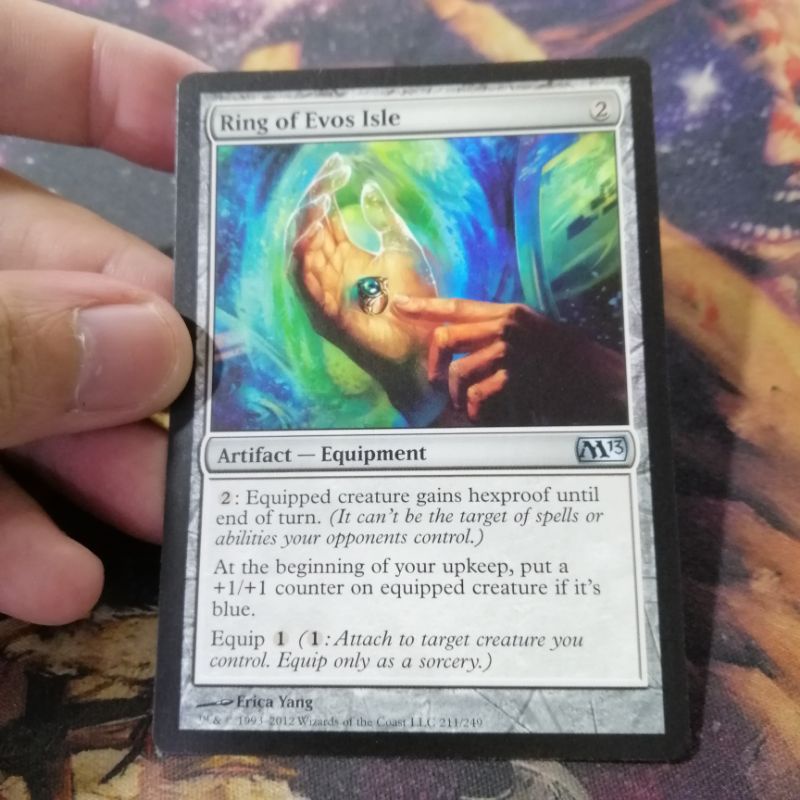 1 PLAYED Ring of evos isle M13 commander MTG card magic | Shopee ...