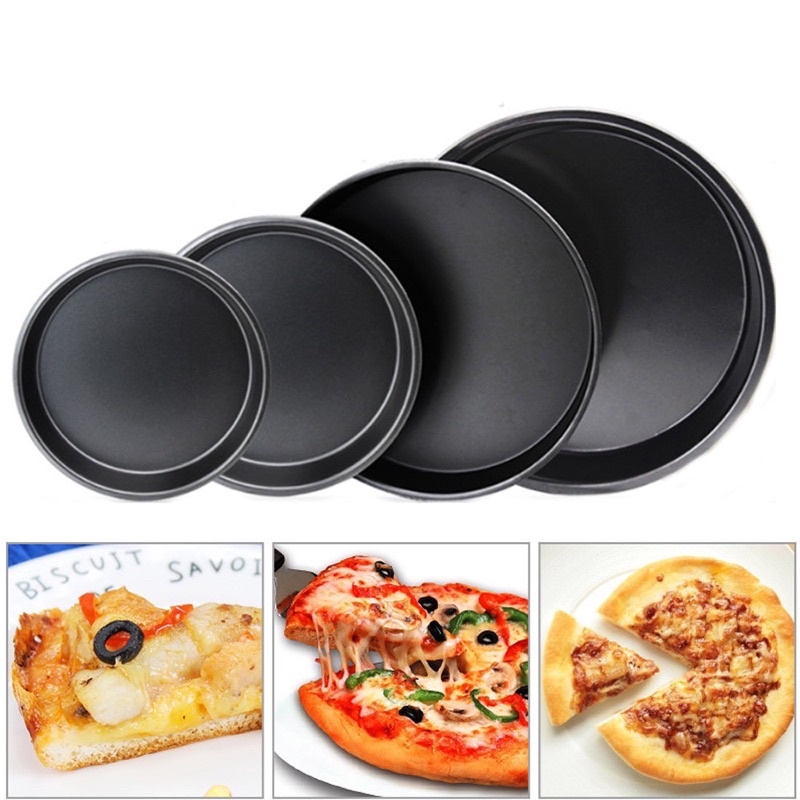 Chicago Pizza Mold/Tray(black non-stick) | Shopee Philippines