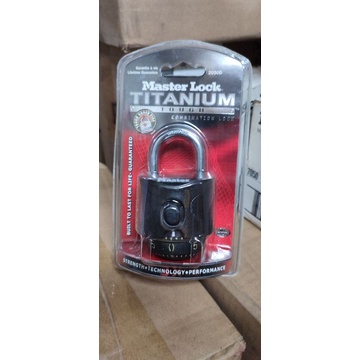 Master Lock Titanium Series Combination Padlock 2050 48mm | Shopee ...