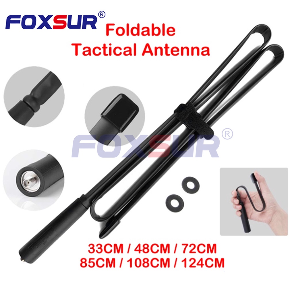 Baofeng CS Tactical Antenna Walkie Talkie Foldable UV 5R UV82 UV-888S ...