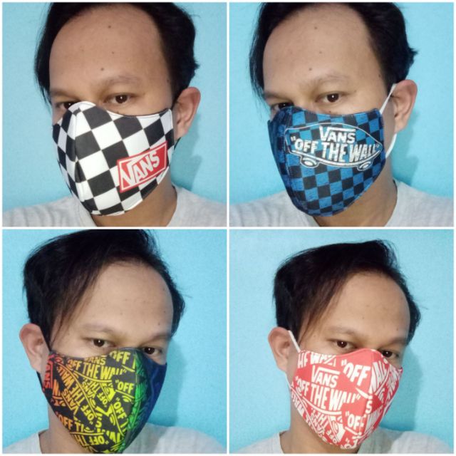 Vans Face Mask for Men Washable Reusable | Shopee Philippines