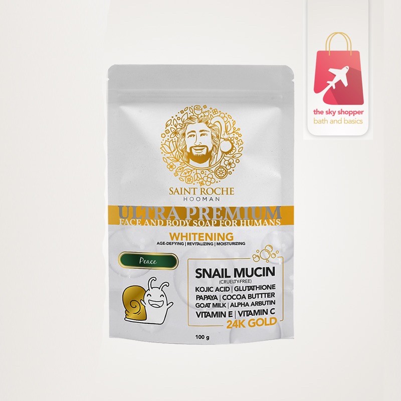 Saint Roche Hooman PEACE Face and Body Soap for Humans Whitening ...