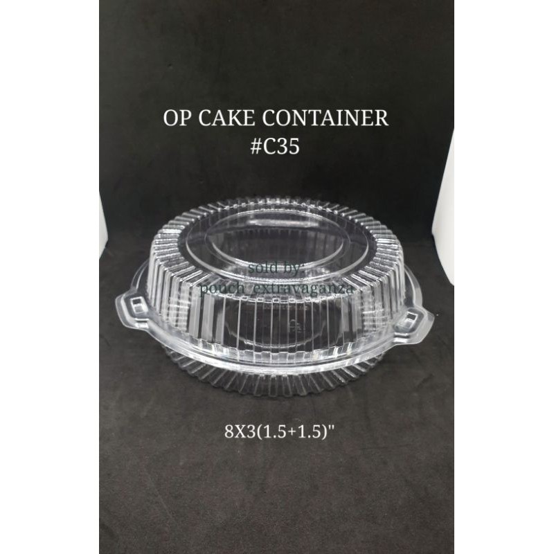 [100 PCS] OP CLAMSHELL ROUND CONTAINER C35 | Shopee Philippines