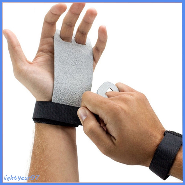 Hand Grip Synthetic Leather Gymnastics Palm Guard Protectors Glove Pull ...