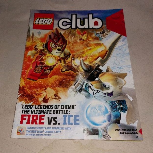 LEGO Club July-Aug 2014 Legends Of Chima Guardians Galaxy Ninja Turtles ...