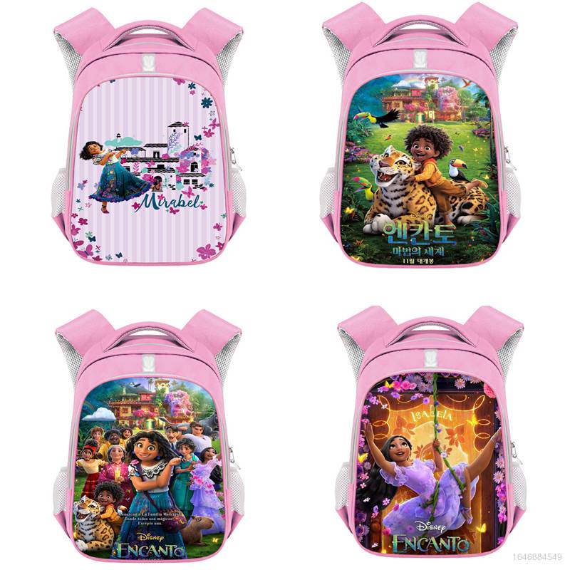 Disney Encanto Backpack For Kids Mirabel Girls Students School Bag ...