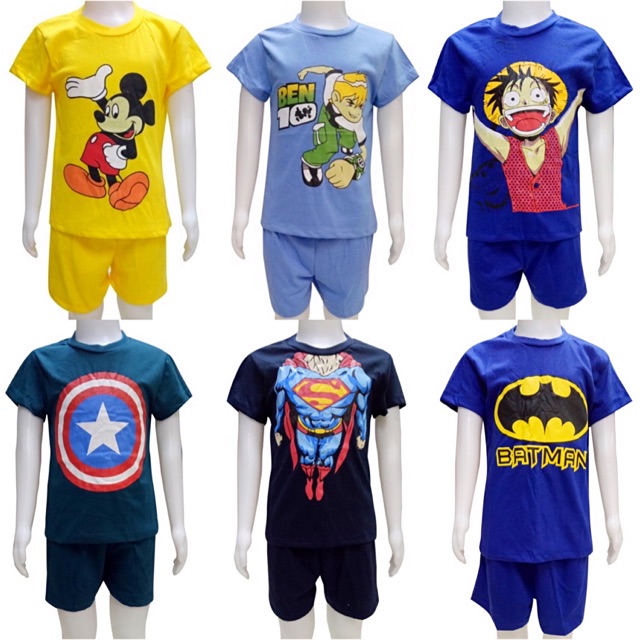 ALEX107 TERNO SHORT ASSORTED DESIGN ONLY | Shopee Philippines