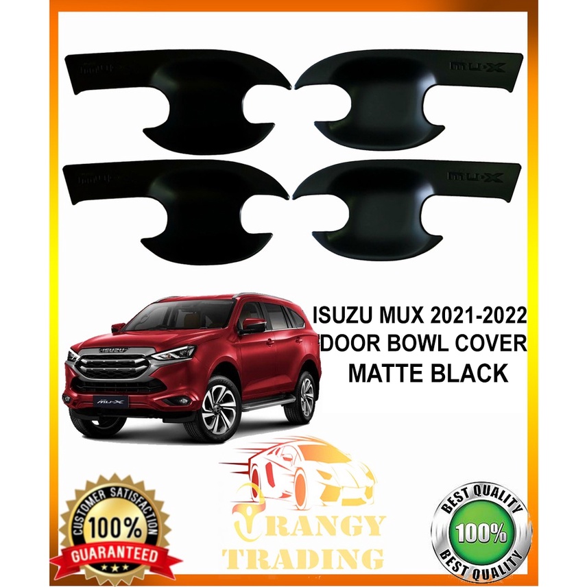 All New Isuzu MUX 2021 to 2023 Door bowl cover matte black 2022 | Shopee Philippines
