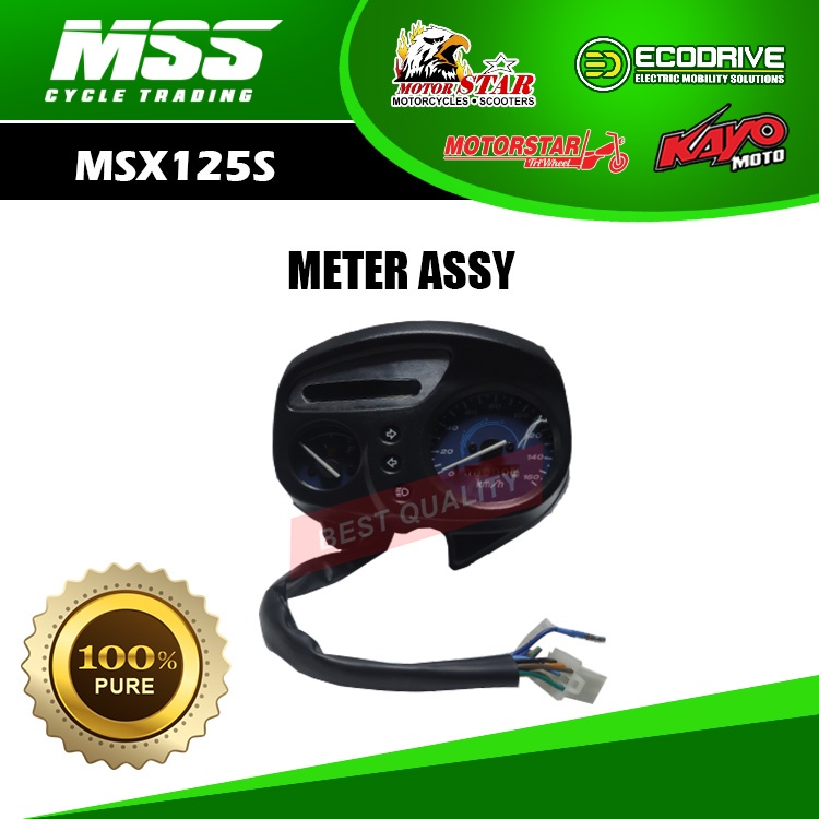 MSX125S METER ASSY (MTA) | Shopee Philippines