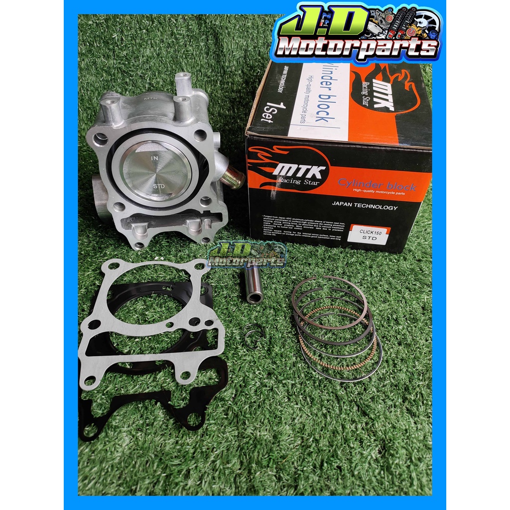 HONDA CLICK 150i STANDARD CYLINDER BLOCK SET | Shopee Philippines