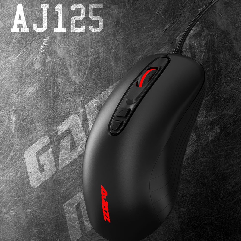 Ajazz AJ125 RGB Lighting Gaming Mouse Ergonomic Design DPI Optical ...