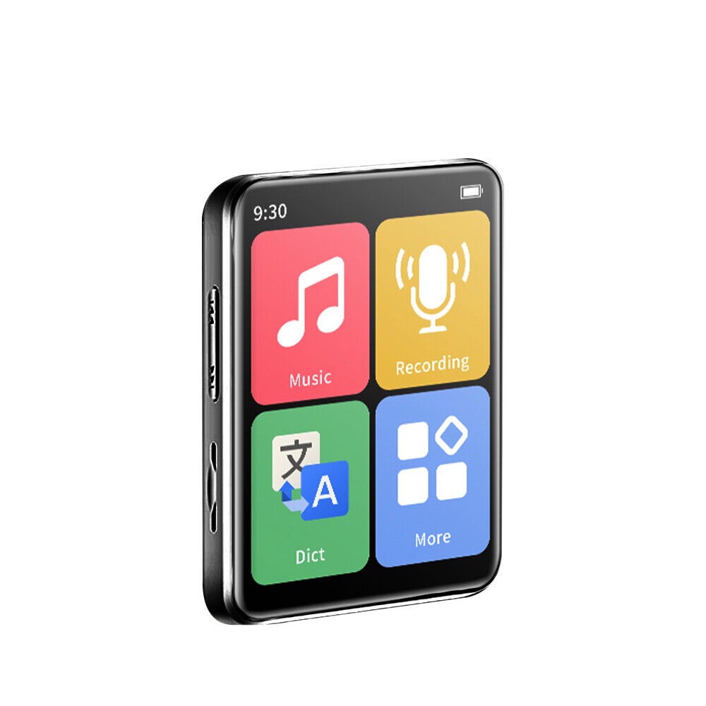 Virwir Bluetooth Mp4 Player Touch Screen Walkman Music | Shopee Philippines