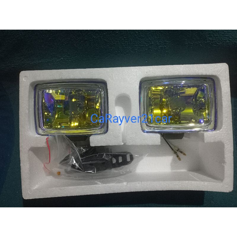 Universal Foglamp Multi- surface Hi-power halogen fog light kit ...