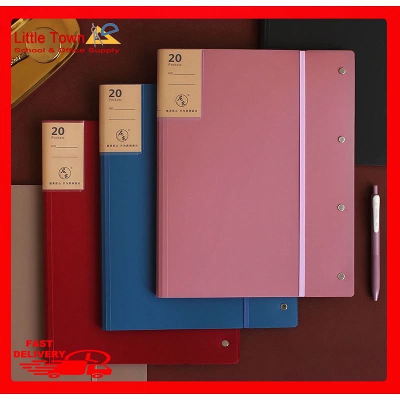 Neja life foldable A3 colored clearbook / display Book | Shopee Philippines