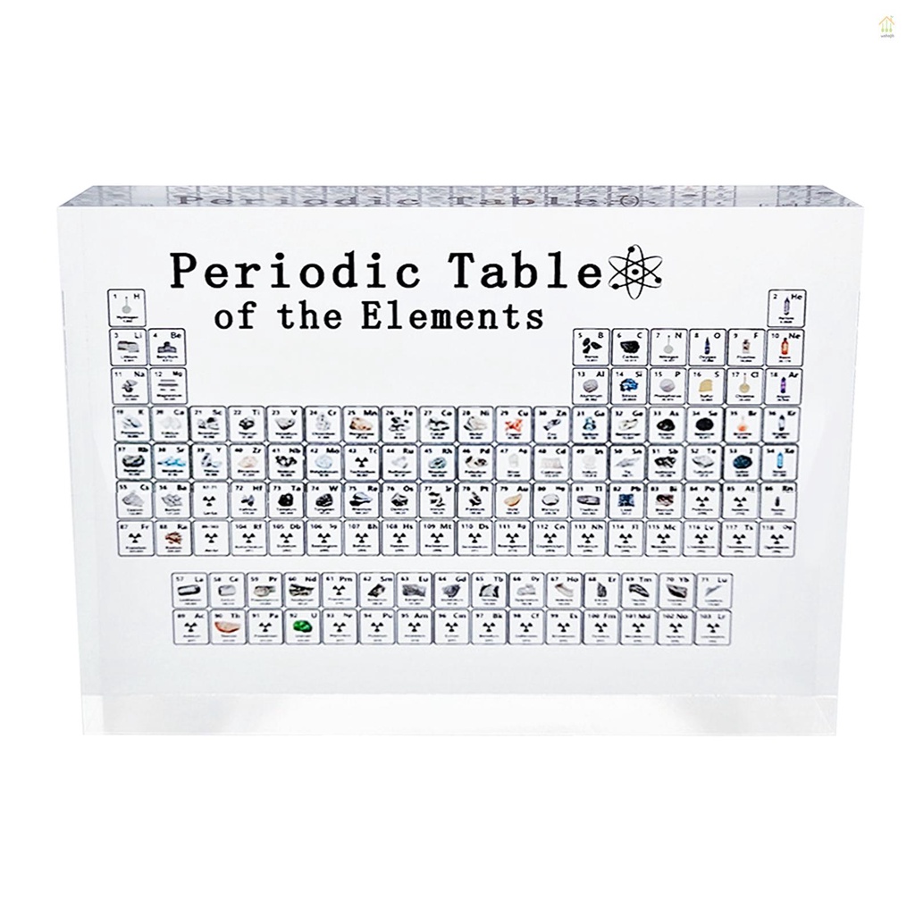 Wohoph Acrylic Periodic Table of Elements Decoration Periodic Table ...