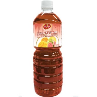 inJoy Four Seasons Fruit Flavored Syrup 1L | Shopee Philippines