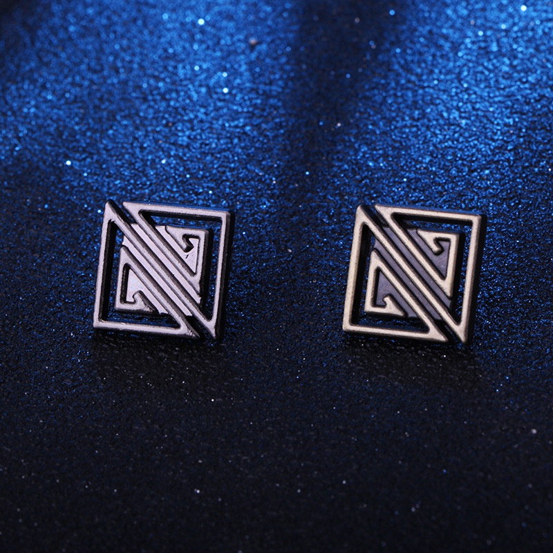 Hot Sell Korean Personality Mini Pin Trident Five Pointed Star Men's ...