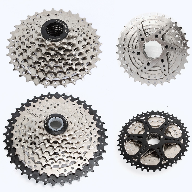 MTB Bicycle cogs 8/9/10S Speed Cassette 11-32T/40T/42T/50T for mountain ...
