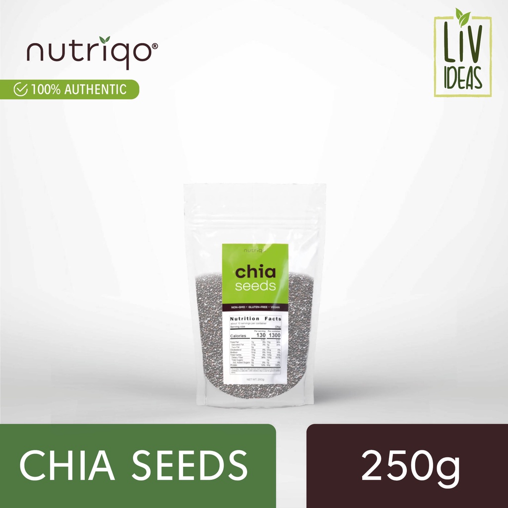 Nutriqo Chia Seeds 250g | Shopee Philippines