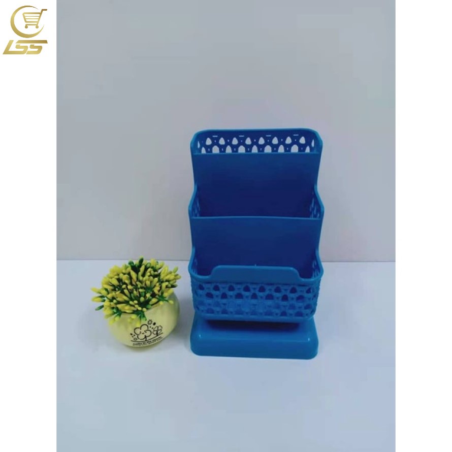 Multi-purpose Table organizer Desktop Organzer 3-Compartment Plastic ...