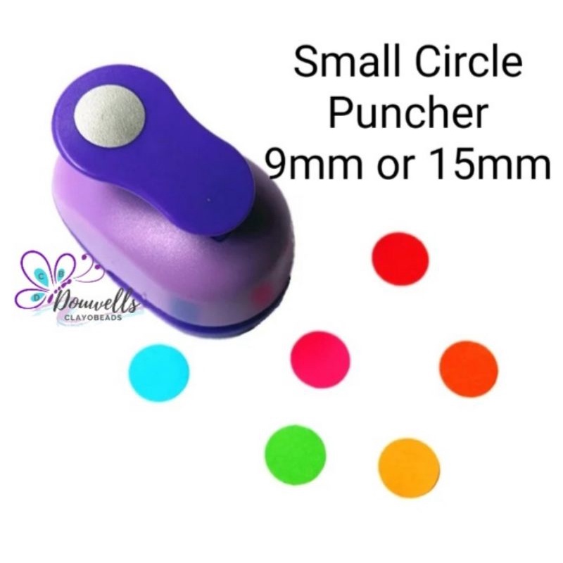 Small Circle Puncher 3/8" or 5/8" KAMEI Diy Round Craft Punch 1.5cm 9mm ...