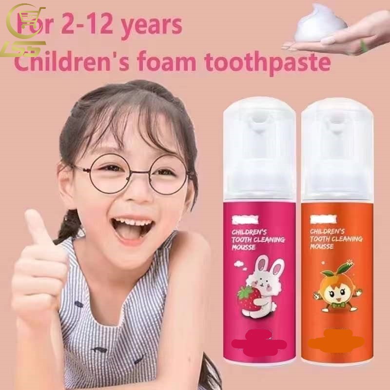 50ml Mousse Foam Toothpaste Baby Mousse Children's | Shopee Philippines