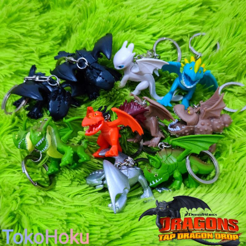 GANTUNGAN How to Train Your Dragon Action Figure Nihht Furry Toothless ...