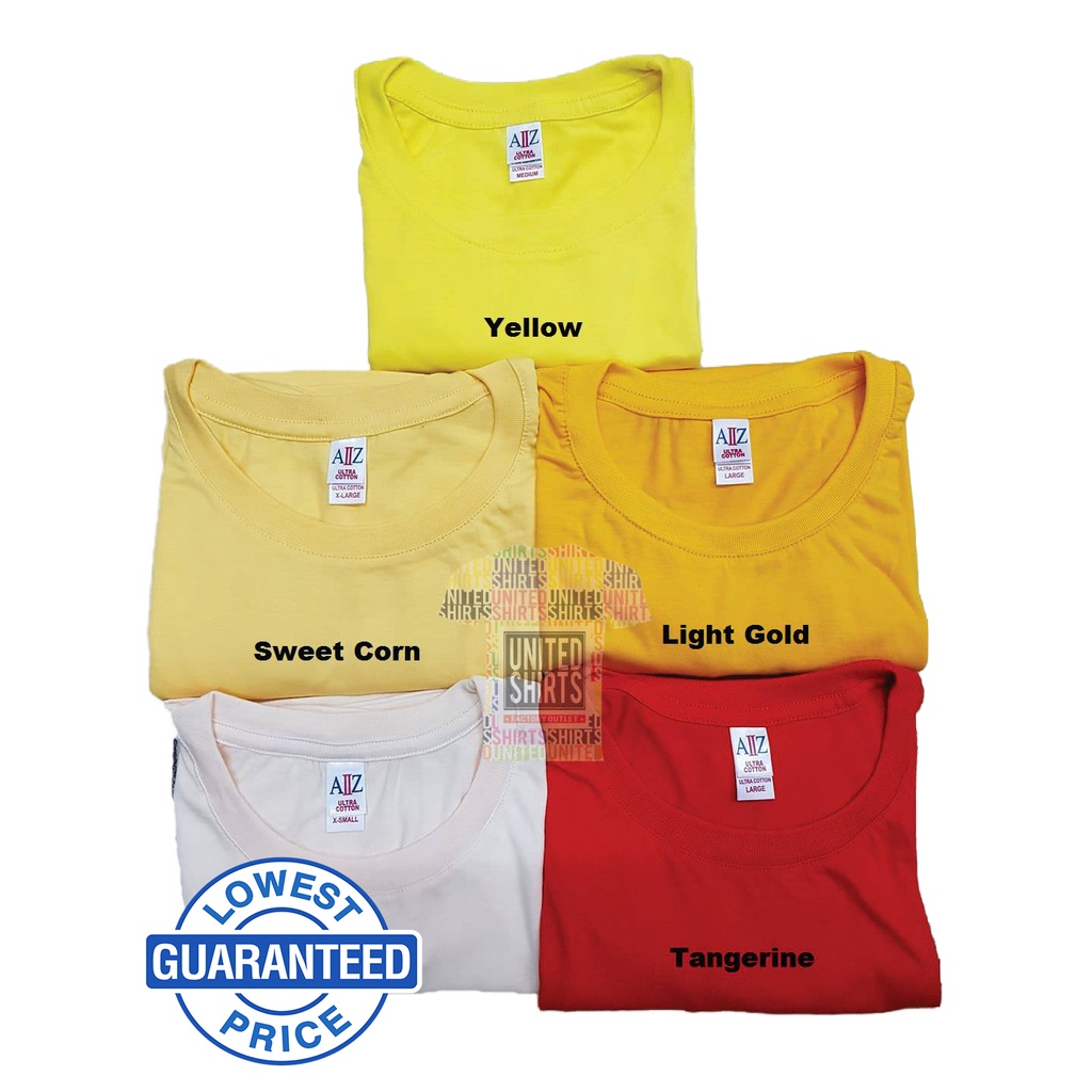 AIIZ / A2Z Ultra Cotton Plain Shirt UNISEX | Shopee Philippines