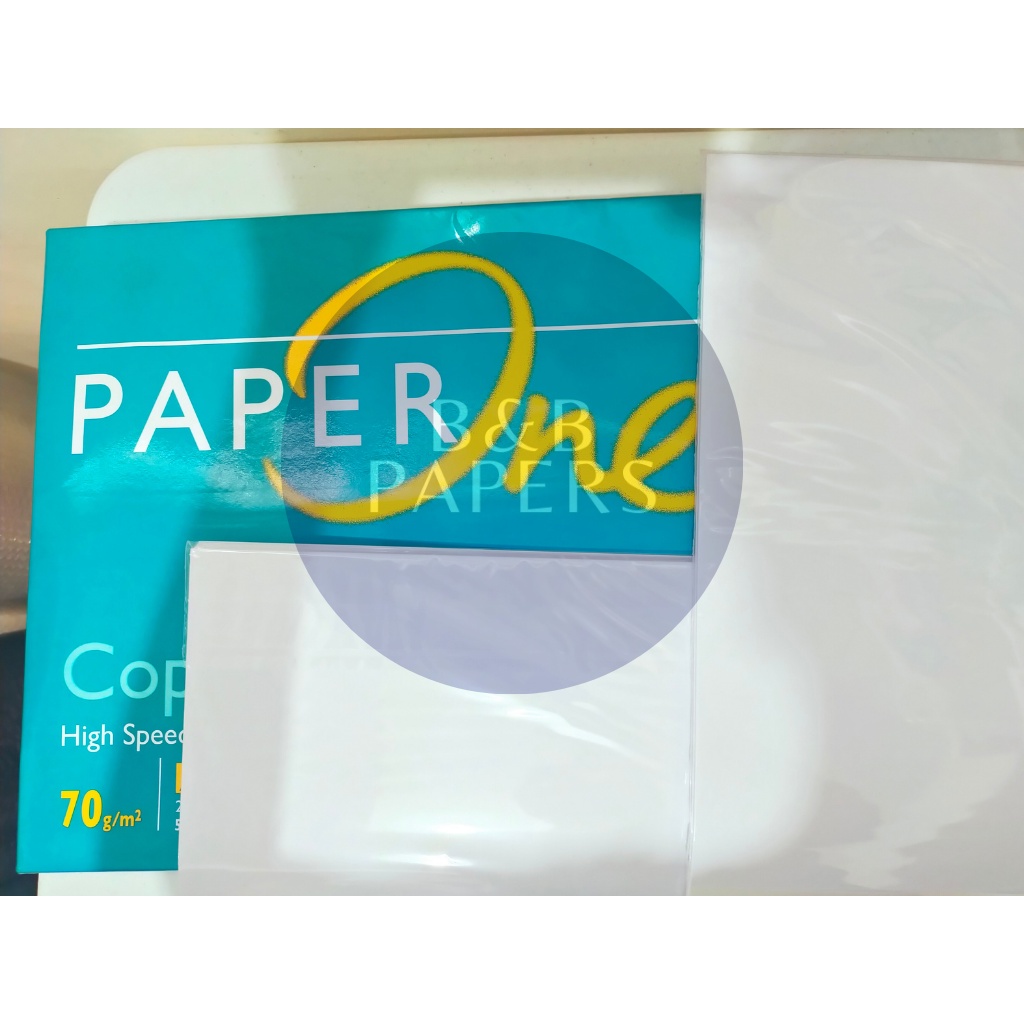 Paper One Bond Paper Repack 50s, 100s - A3 All Purpose Paper 70 gsm ...
