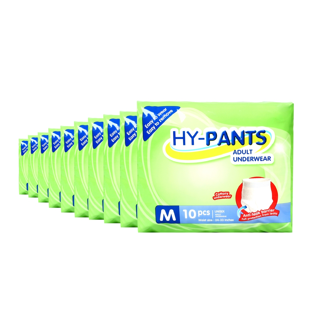 Hy-Pants Adult Underwear Medium 10s x 10 | Shopee Philippines