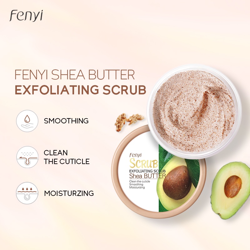FENYI Avocado Scrub Body Scrub Cream Body Deep Cleaning Exfoliating ...