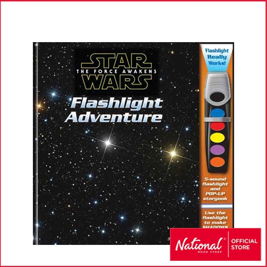 Star War The Force Awakens Flashlight Adventure Book Hardcover | Shopee ...