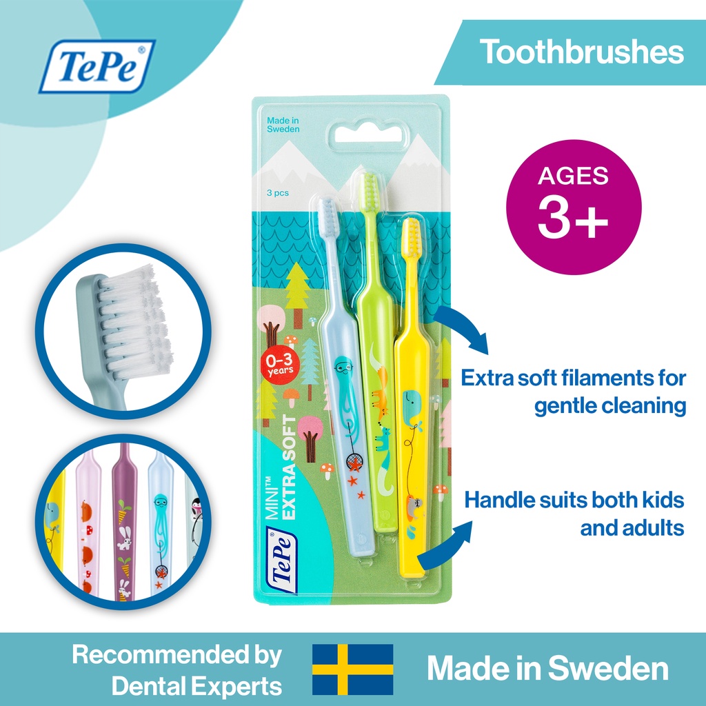 TePe Mini™ Extra Soft 3pcs Pack | Shopee Philippines