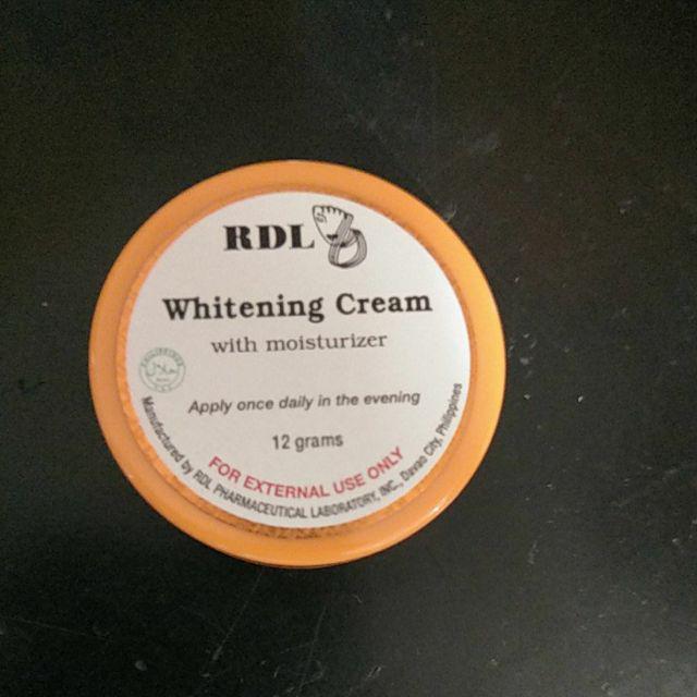 RDL whitening cream with moisturizer 6g or 12g | Shopee Philippines