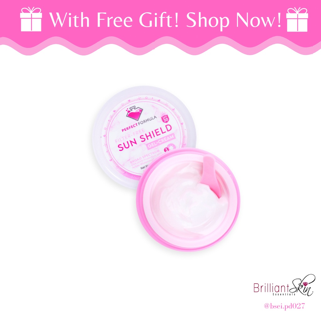 PERFECT FORMULA EXFOLIATING FACIAL SUNSCREEN GEL-CREAM 10G | Shopee ...