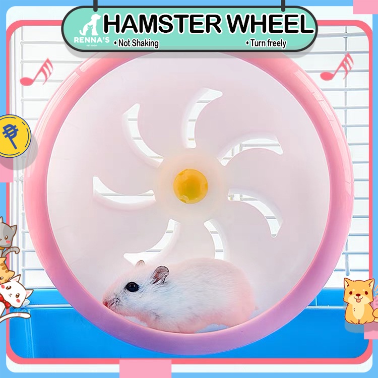 Renna's Hamster Wheel Large Silent Wheel For Hamster Cage For Hamster ...