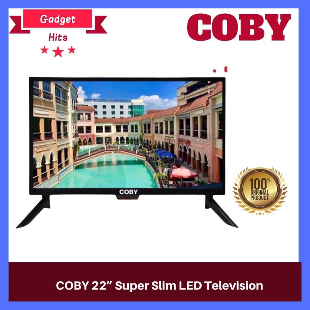 COBY LED TV Size 22" Inch Basic | Shopee Philippines