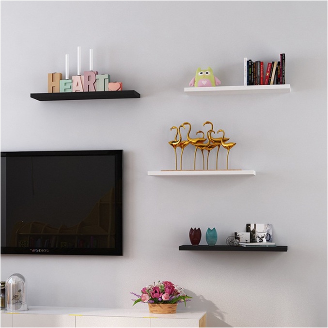 【In Stock】3PCS/set Floating Wall Shelves Storage Furniture Shelf ...