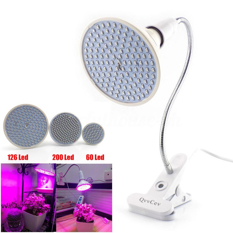 Grow light with Bracket clamp 200led 20W_WF | Shopee Philippines
