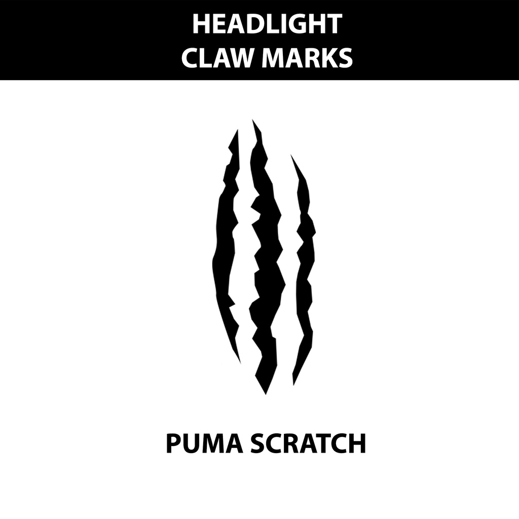 Motorcycle Claw Scratch Kalmot Marks Hologram Sticker Click Aerox ...