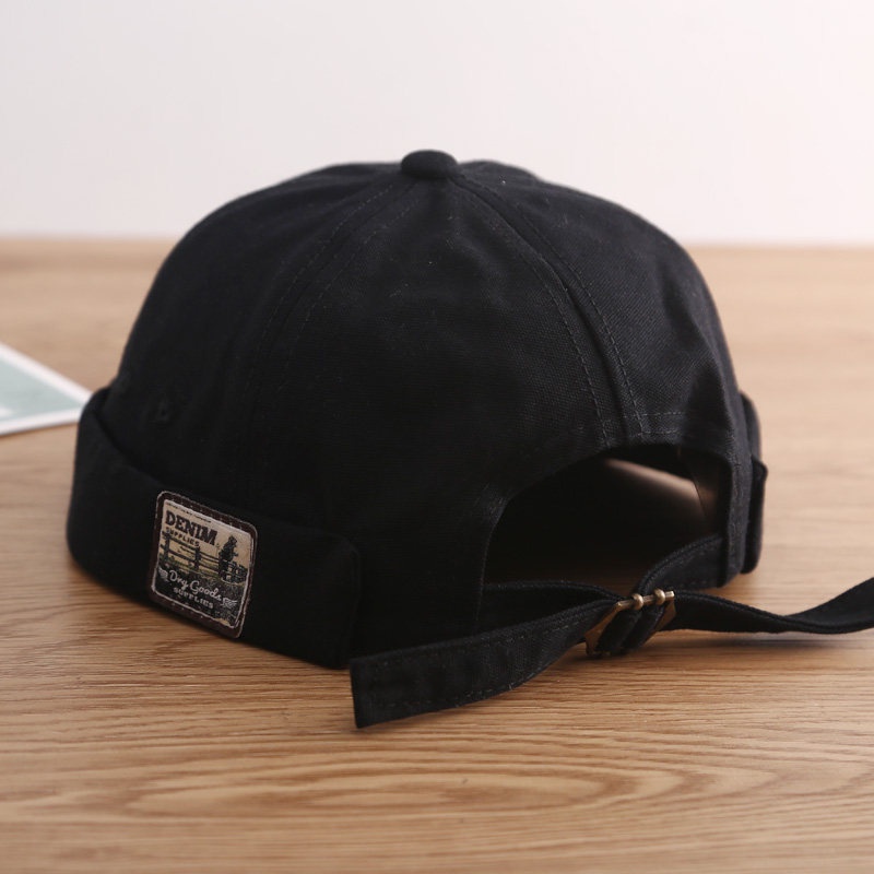 Men's Cotton Baseball Cap Without Brims Vintage / Hollow / Beret ...